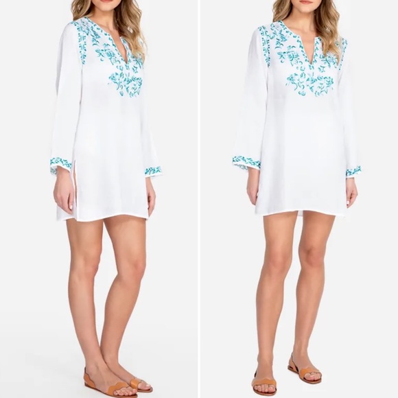 Johnny Was | Swim | Johnny Was Embroidery Tunic S | Poshmark